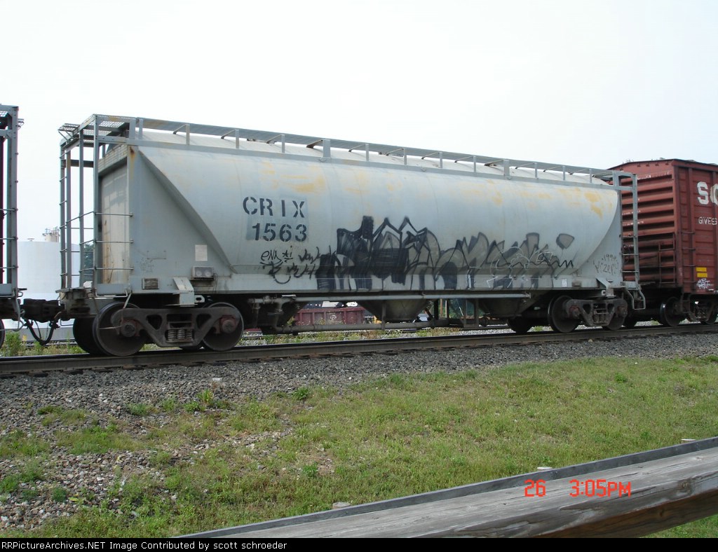 CRIX 1563 Covered Hopper EB